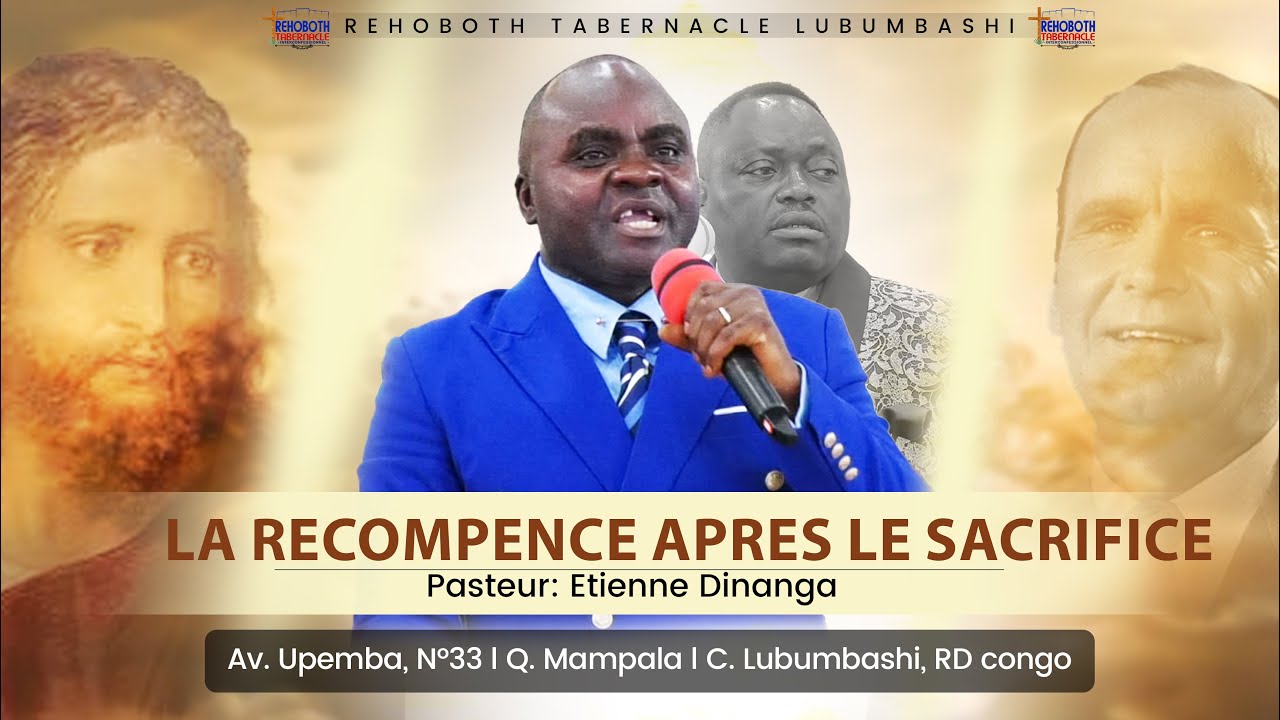 CULTE DU VENDREDI 28 mars 2025 | LA RECOMPENSE APRES LE SACRIFICE | PASTEUR : ETIENNE DINANGA ...