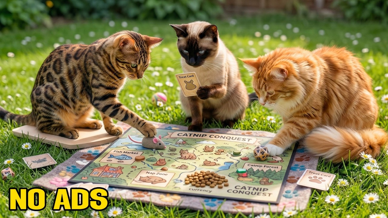 12 Hours Sleep Music For Cats 🐱 Calming Music For Cats – No Ads for ...
