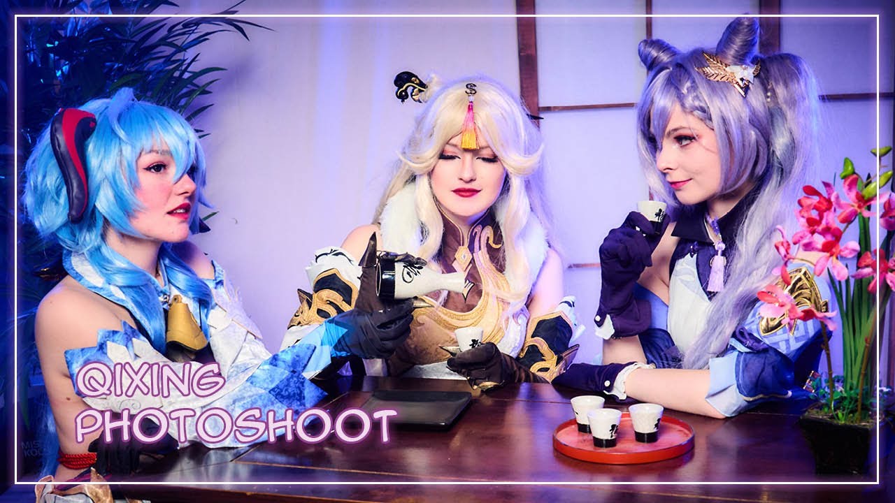 We Cosplayed The Liyue Qixing | Cosplay Photoshoot Vlog | Ellunavi ...