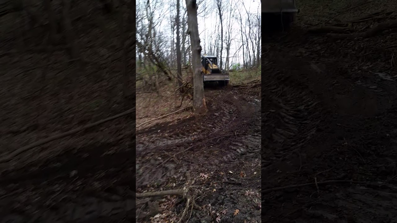 Iowa Logging Schlitter Logging Dubuque Iowa CAT skidder Operator Rick ...