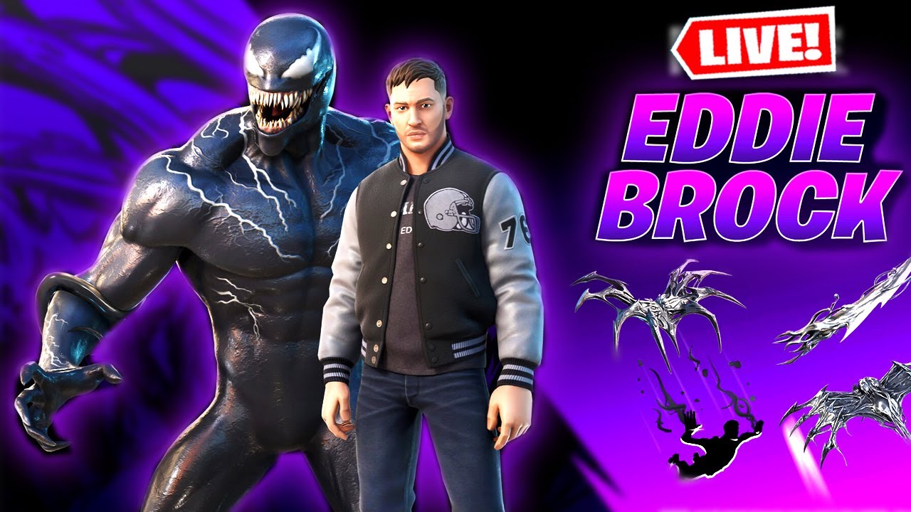 VENOM Eddie Brock in Fortnite | Code QUASAR | Fortnite India ...