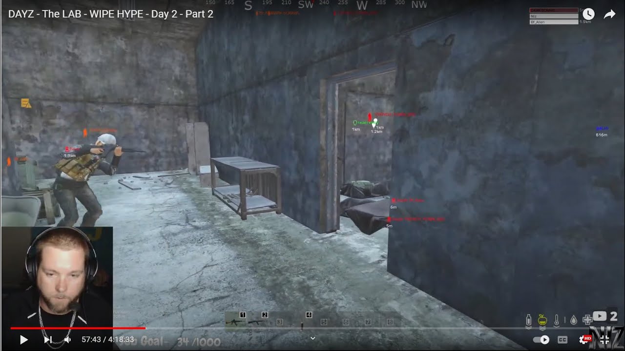 DAYZ - The LAB - WIPE HYPE - Day 2 - Part 2 - YouTube
