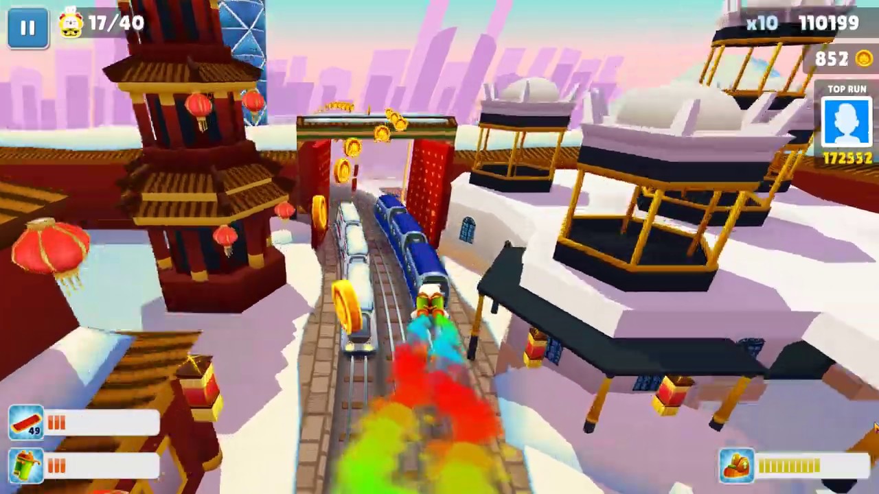 Subway Surfers Beijing - Gameplay HD(Jake) super surfer you tube video ...