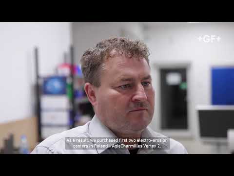 AGIE CHARMILLES CUT X 350 – first in Poland - installation at the customer's site