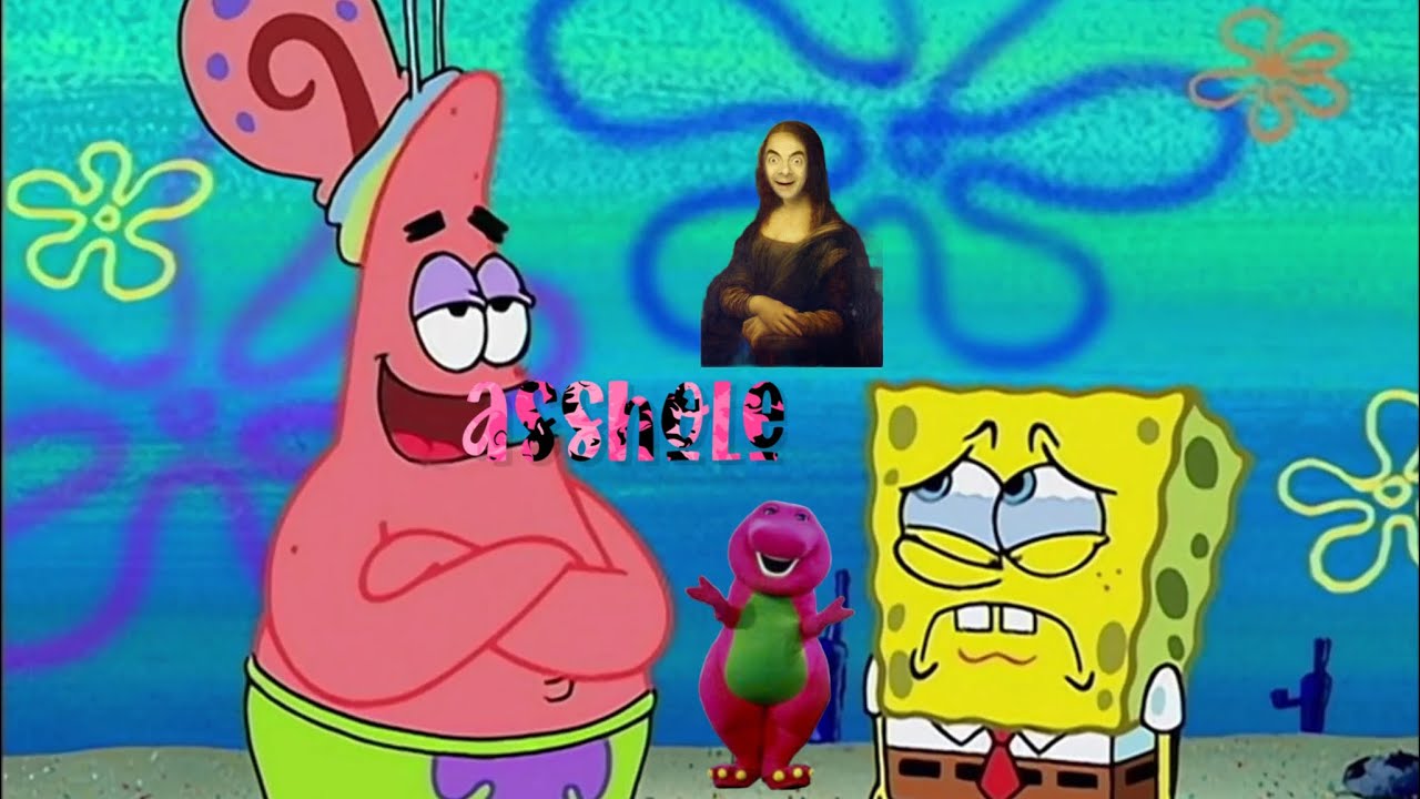 SpongeBob characters curse ! - YouTube
