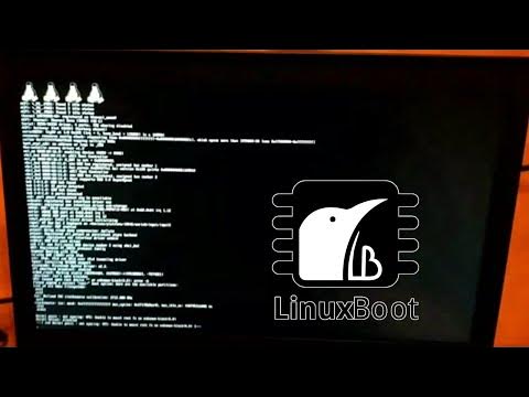 #LinuxBoot demo on a ThinkPad X270 - YouTube