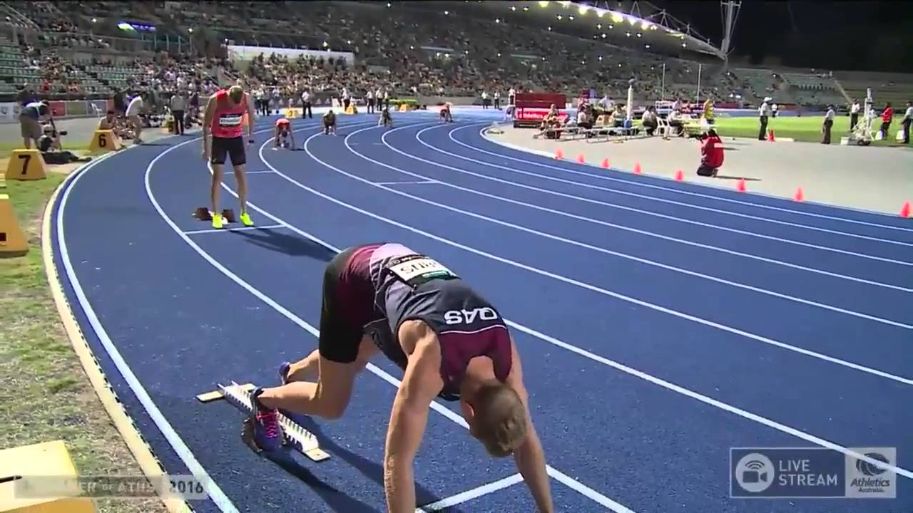 Mens 400m - FINAL - 94th Australian Athletics Championships - YouTube