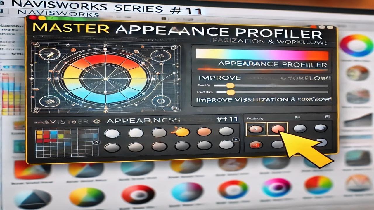 Navisworks Series #11 Appearance Profiler #bim #rahidrisenshine #navisworks - YouTube