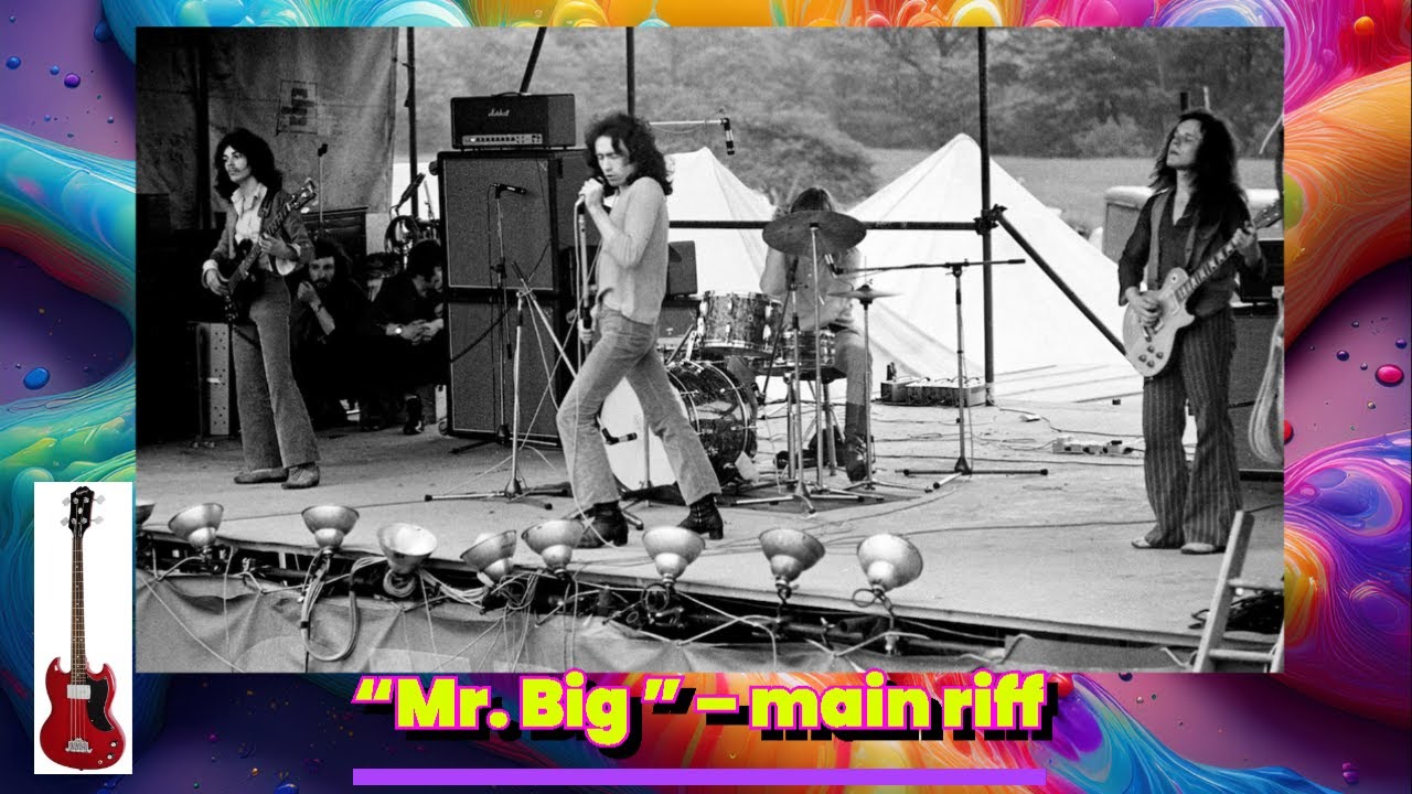 Mr. Big ••• Andy Fraser's laid back bass riff ••• Kitarablogi.com - YouTube