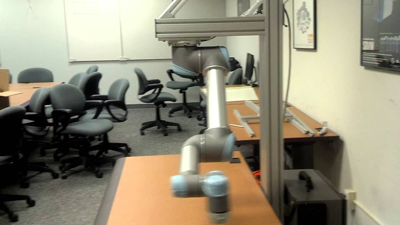 Universal Robots Picture frame pattern - YouTube