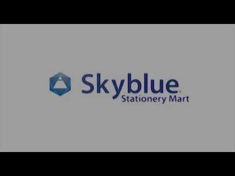 Skyblue Institute of Design - Stationary Mart - YouTube