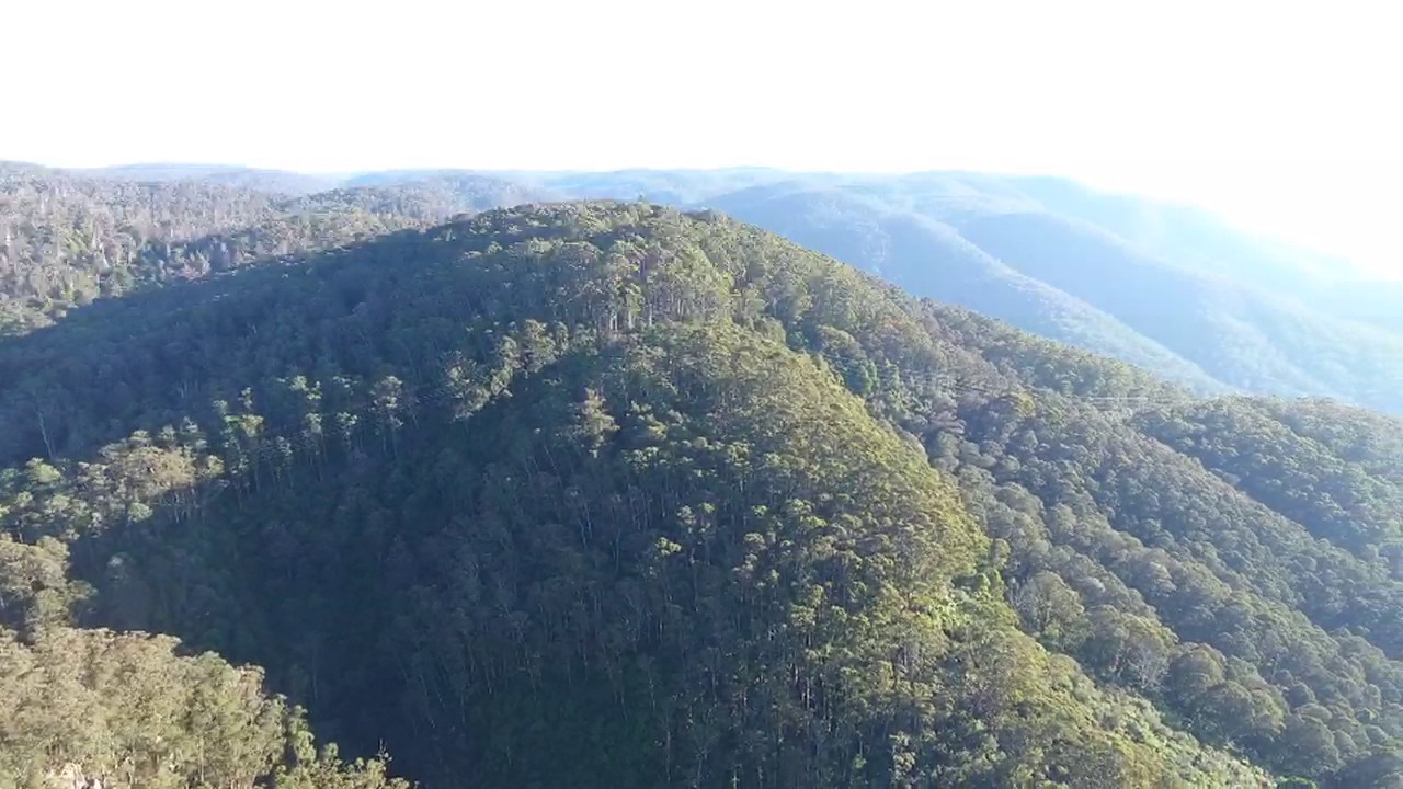 Brown mountain lookout - YouTube