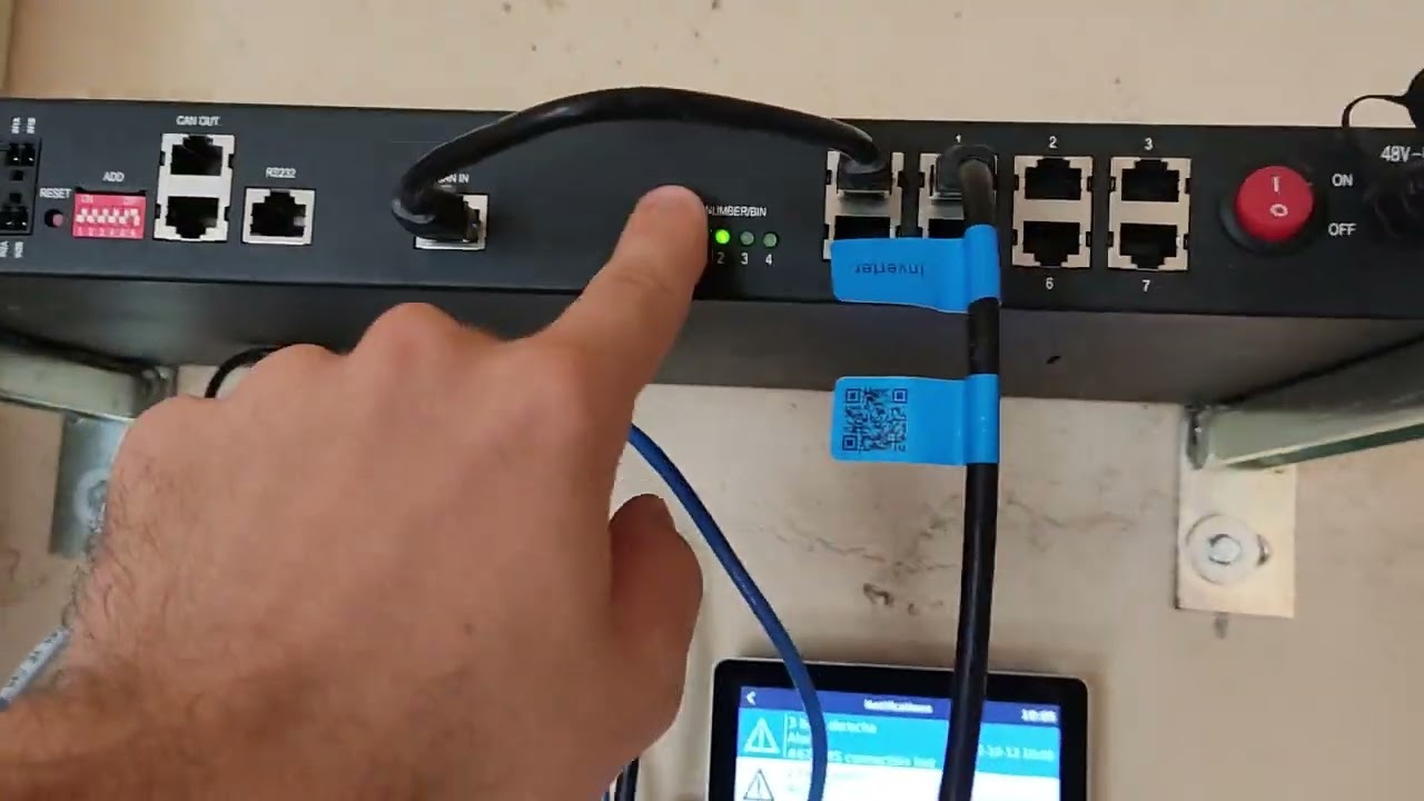 Conexionado baterías US300C y LV-HUB (Pylontech) con Cerbo GX (Victron ...