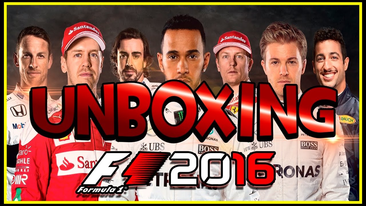 YA ESTA AQUÍ!! l Unboxing F1™ 2016 EDICIÓN LIMITADA - YouTube