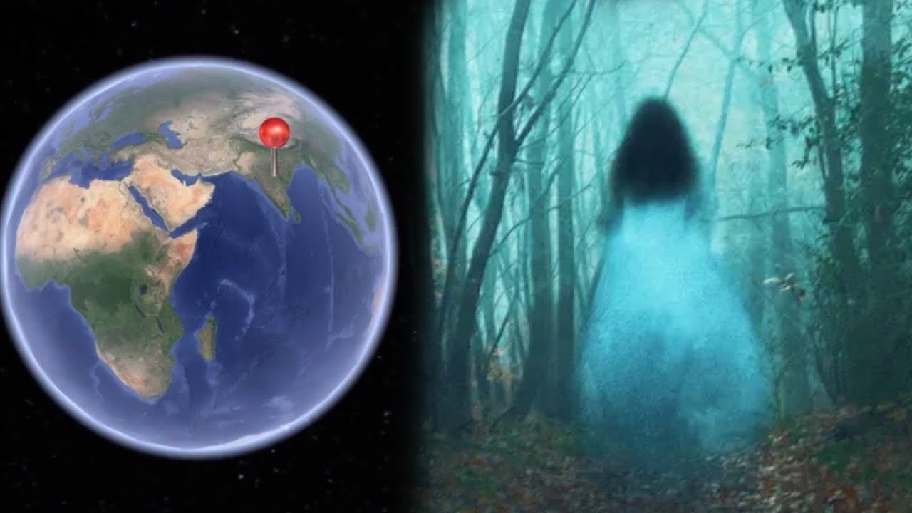#458 so scary 😧,I found a real ghost in google maps & google earth # ...