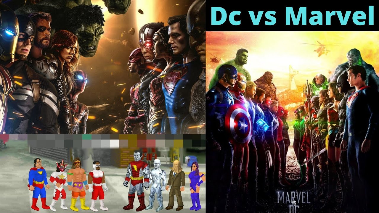 Dc comics vs Marvel studio All super hero fighting Part 1 || by ...