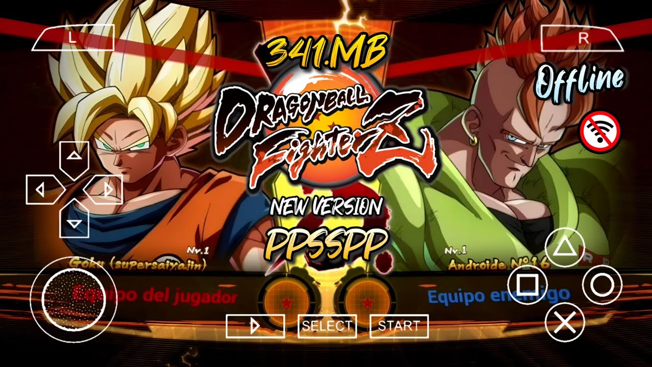 DRAGON BALL SUPER FighterZ PPSSPP Mod for Dragonball Z Shin Budokai ...