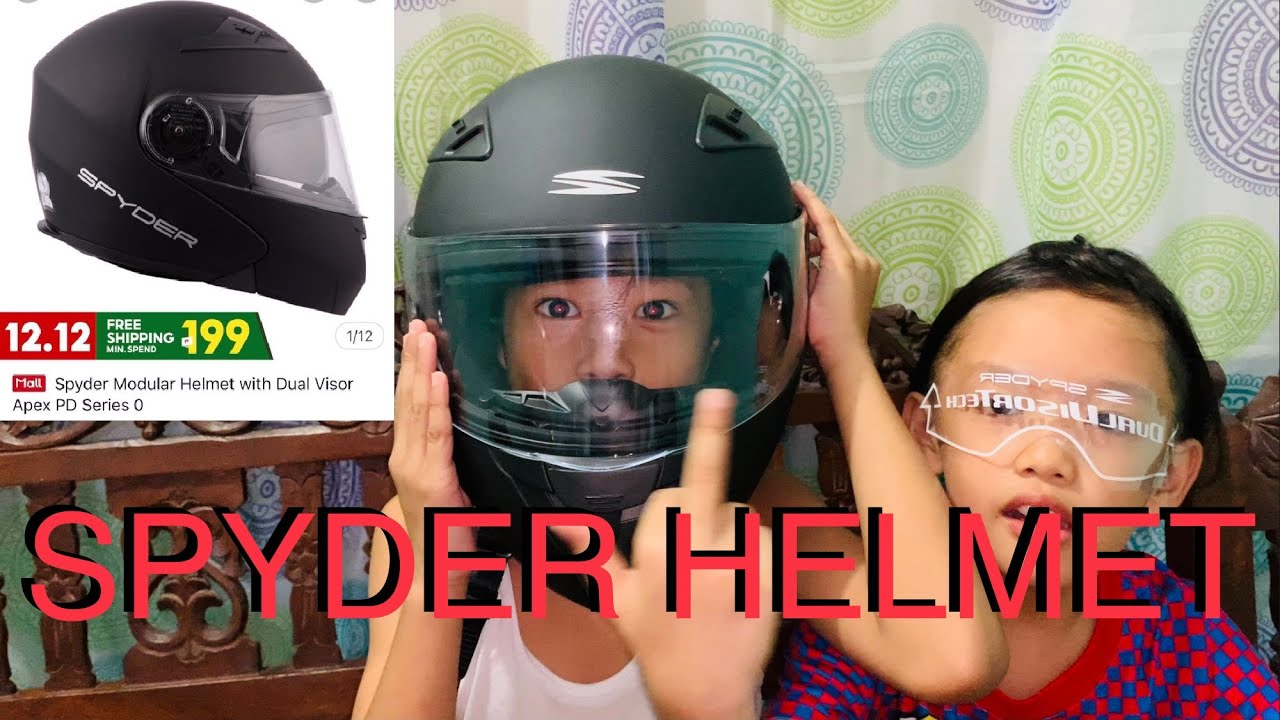 Spyder Apex - Modular Helmet | Unboxing & Review - YouTube