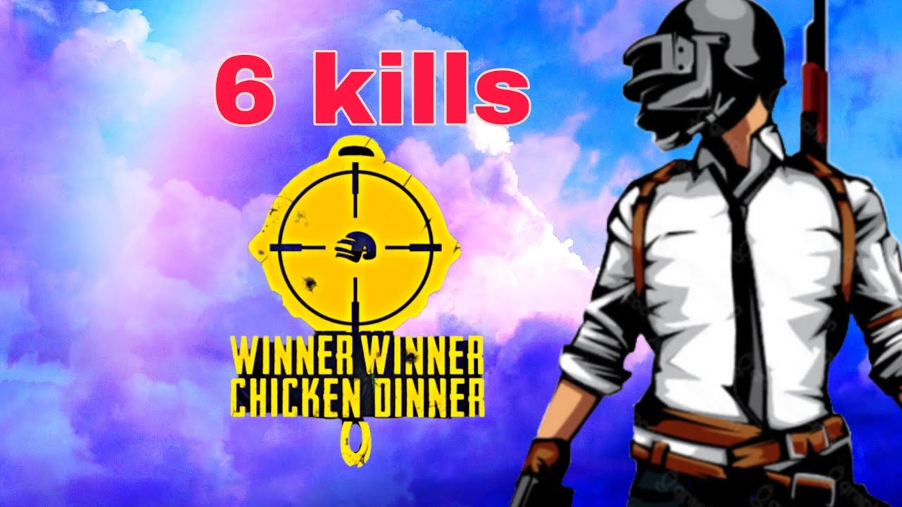 Winner winner chicken dinner/ GAME PLAY / 6 kills - YouTube