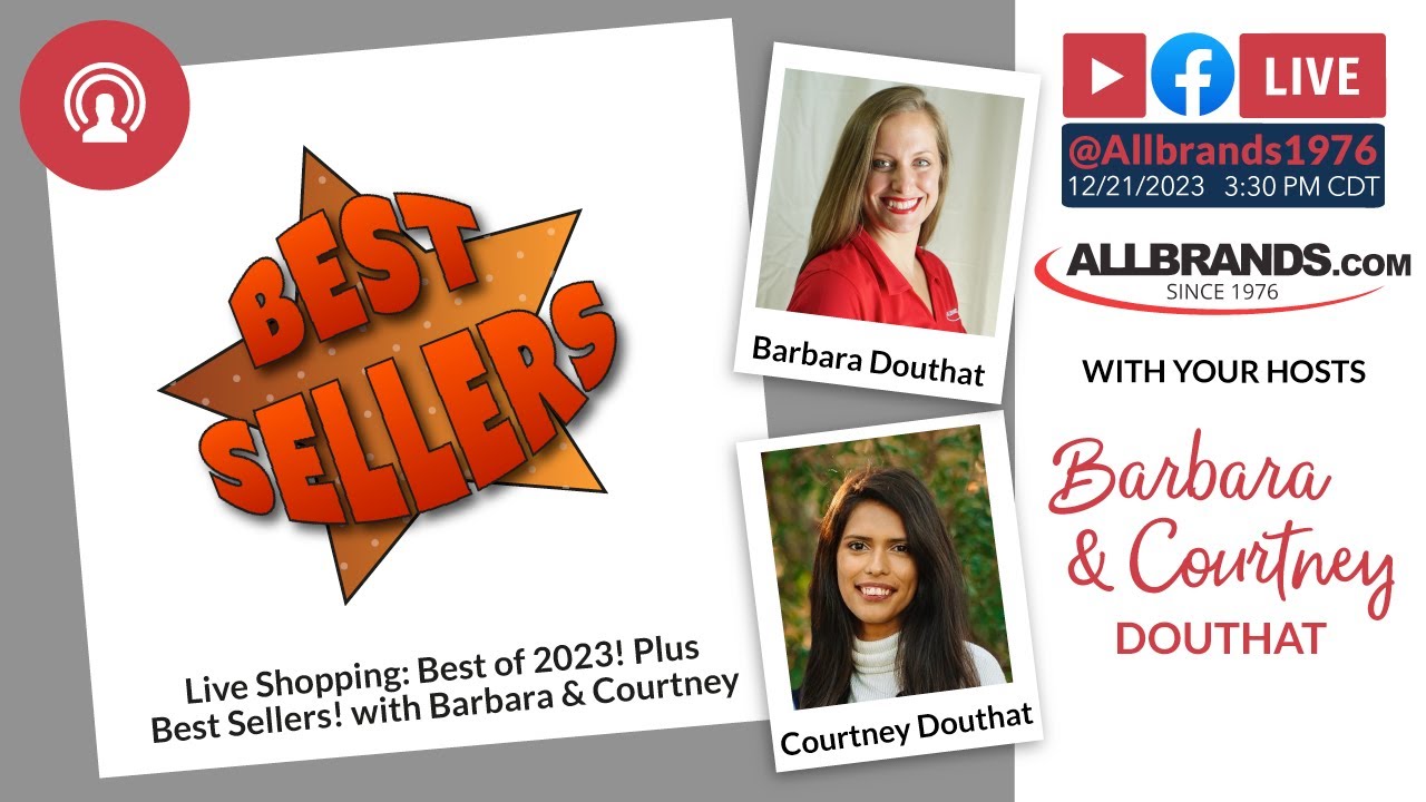 The AllBrands Show | Live Shopping: Best of 2023! Plus Best Sellers ...