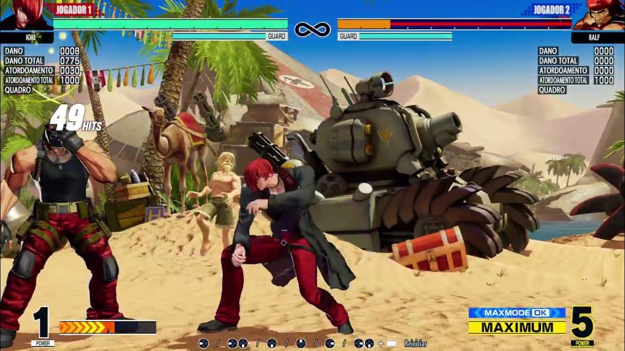 KOF XV IORI IAGAMI COUNTER AMAZING HARD STUN TOD COMBO - YouTube