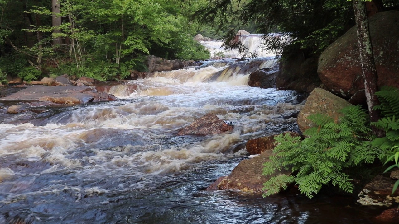 Shingle Mill Falls Lower Section - YouTube