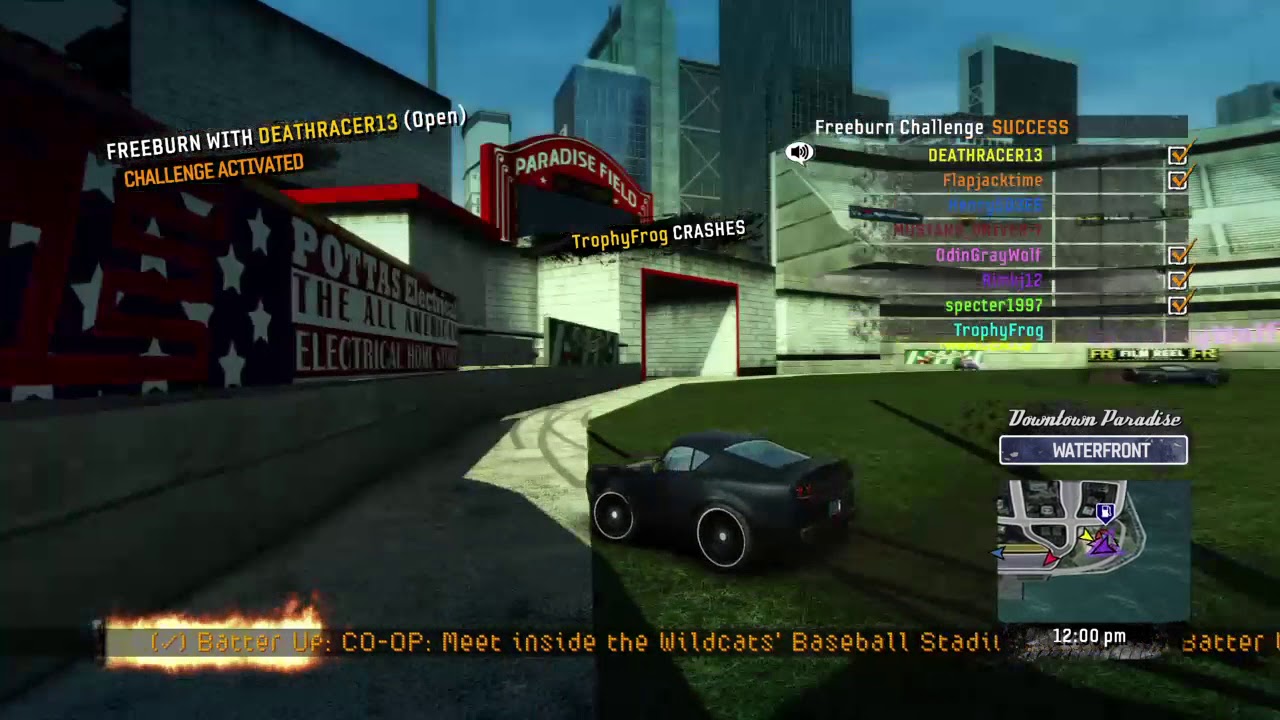 Toy Car vs GT Nighthawks - Burnout Paradise Remastered - YouTube