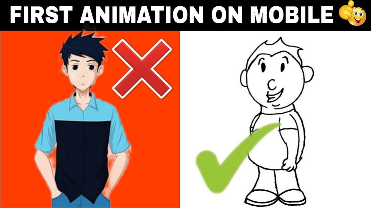 Right Way To Make First Animation Video On Mobile | How To Make ...