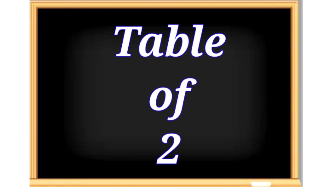 2 ka table | Table of 2 | 2 का पहाड़ा #tableof12 #multiplicationtable # ...