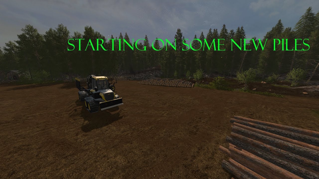 FS17 | Forestry On Pinecreek Hills | Dangerous Loading | Timelapse ...