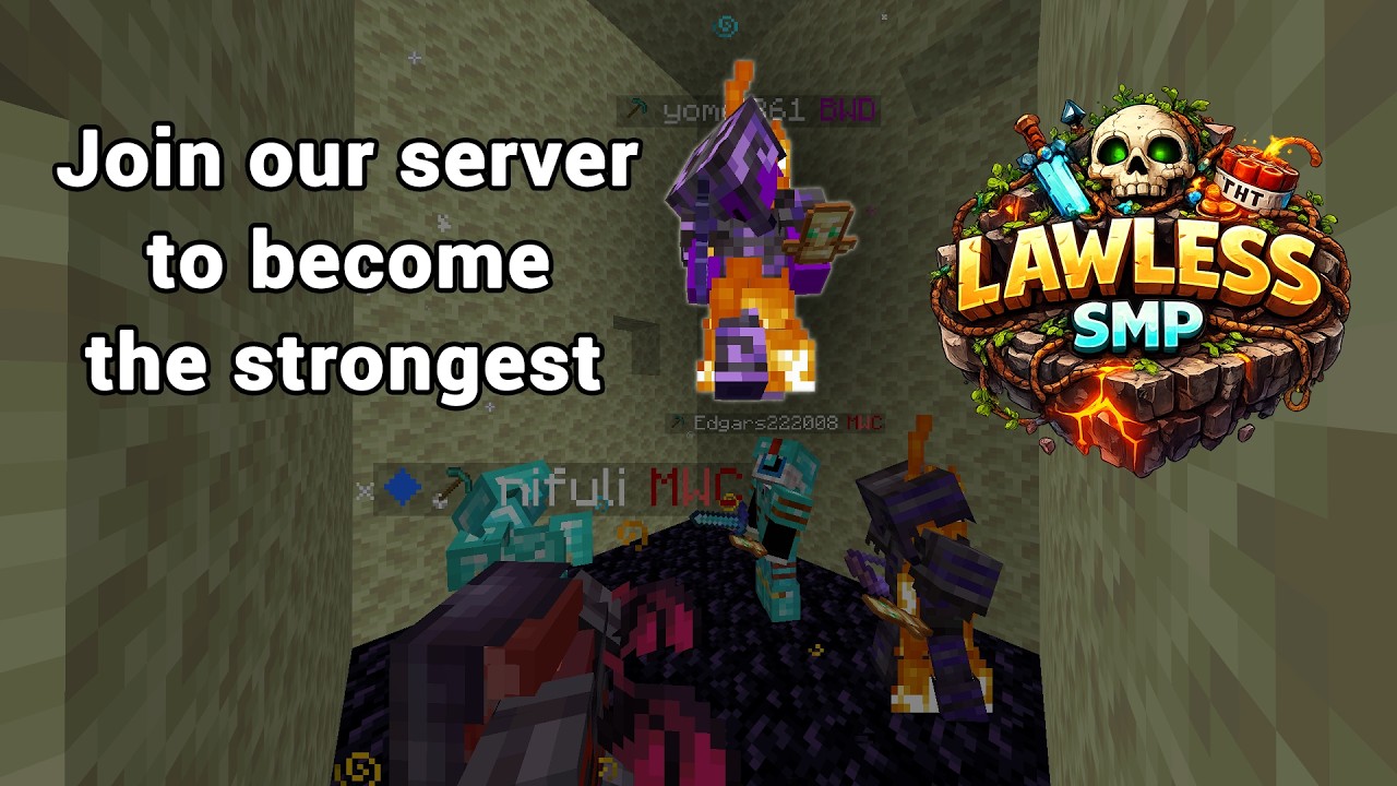 Join our server LAWLESS SMP - YouTube
