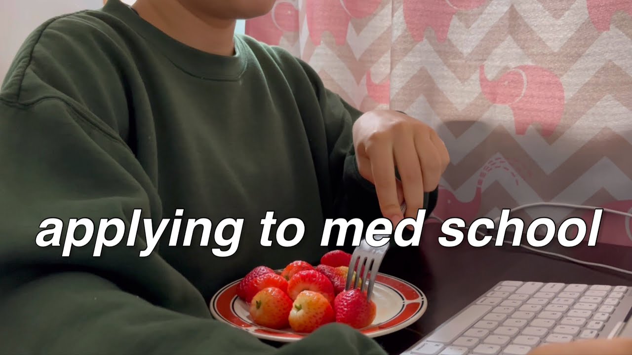 why is applying to med school so hard... | getting back on my work and ...