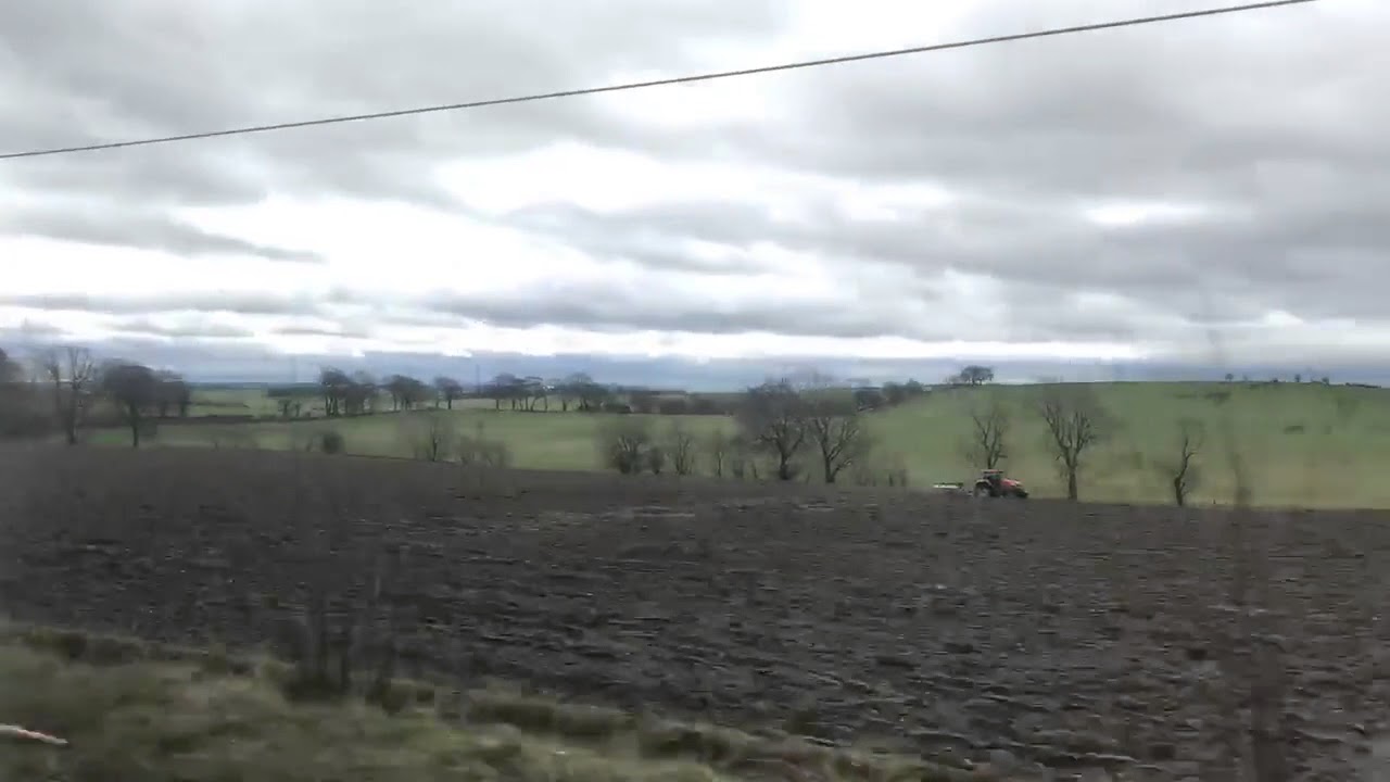 Taking in the beautiful Scottish countryside from Glasgow to Edinburgh ...