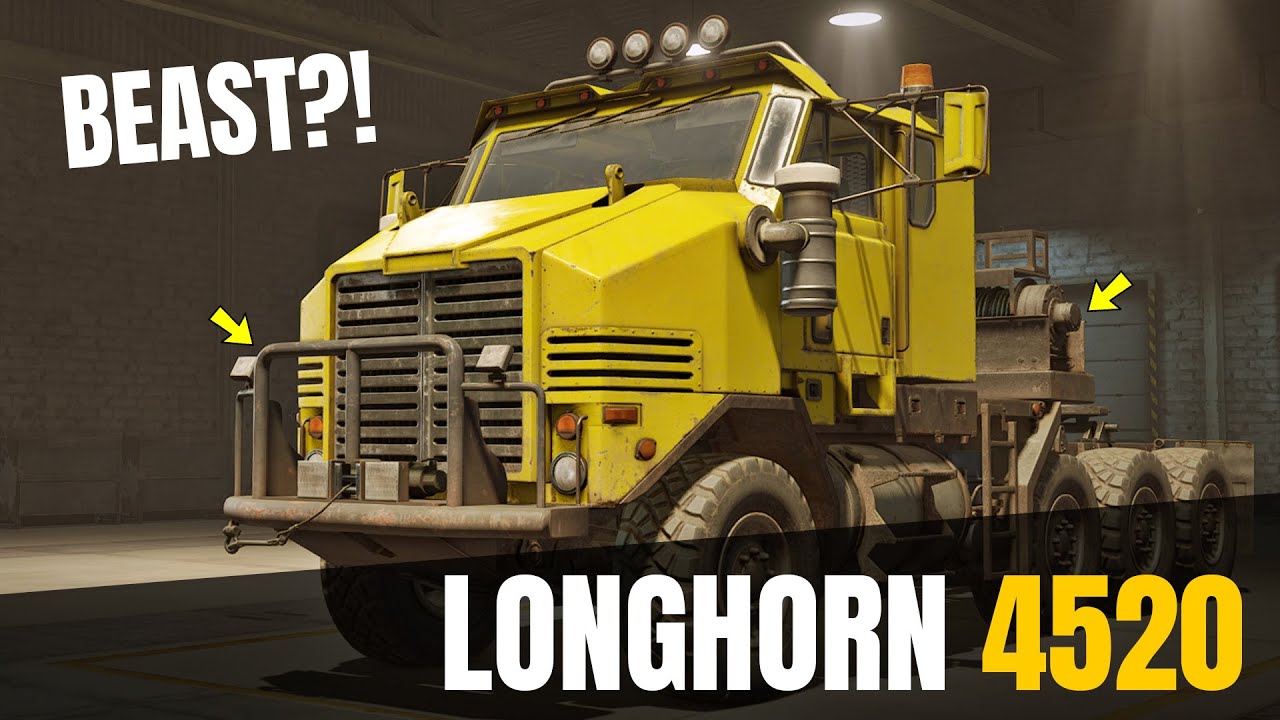 SnowRunner: Derry Longhorn 4520 Customization & Test | SnowRunner ...