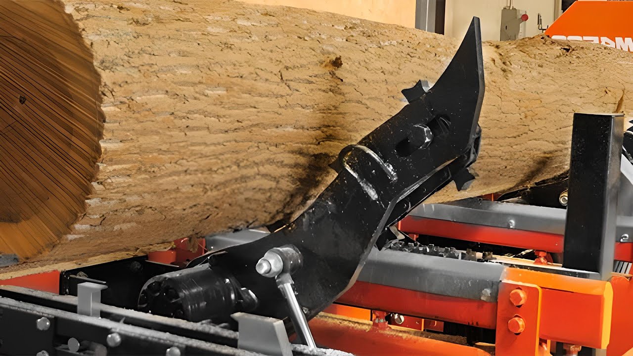 Big Wood Sawmill Wood-Mizer 4500 Band Mill Automatic Wood Sawmill ...