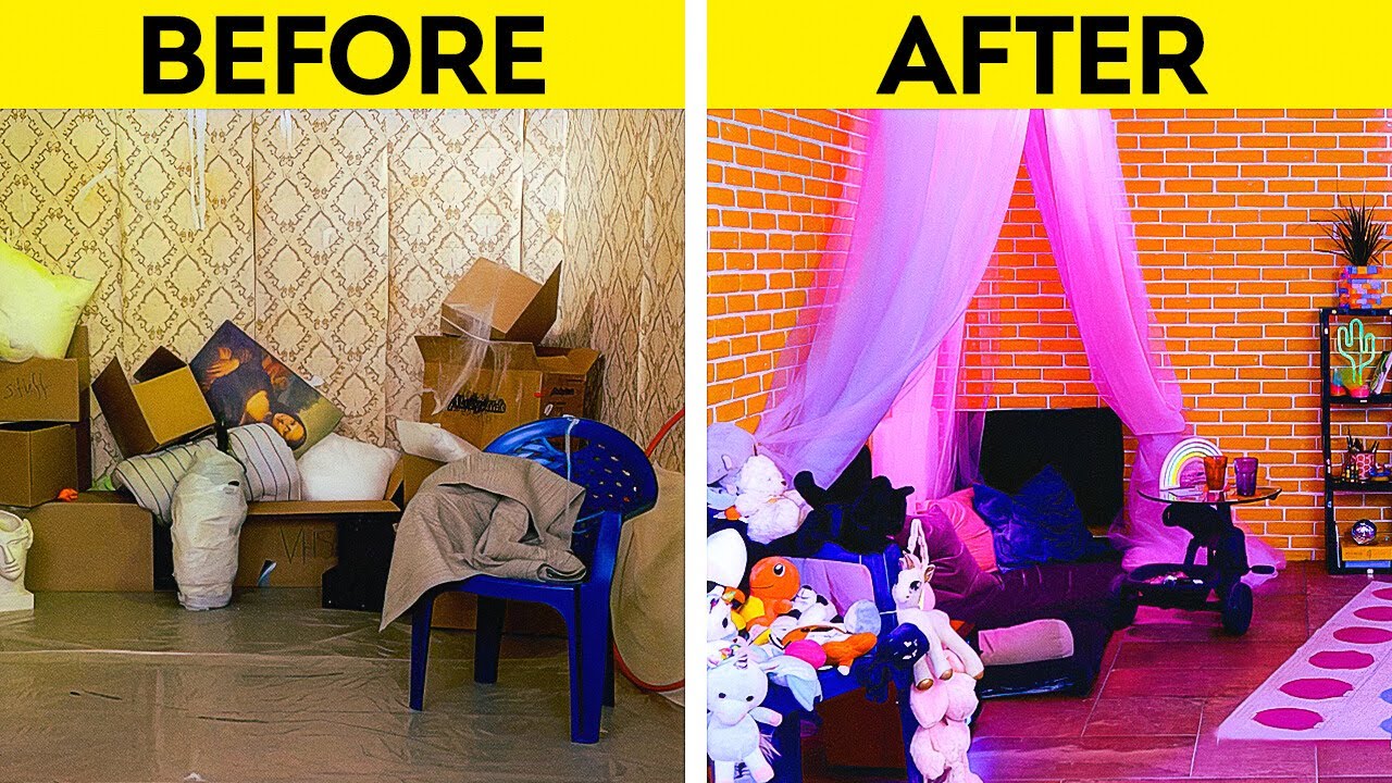 Modern room makeover ideas you repeat at your home - YouTube