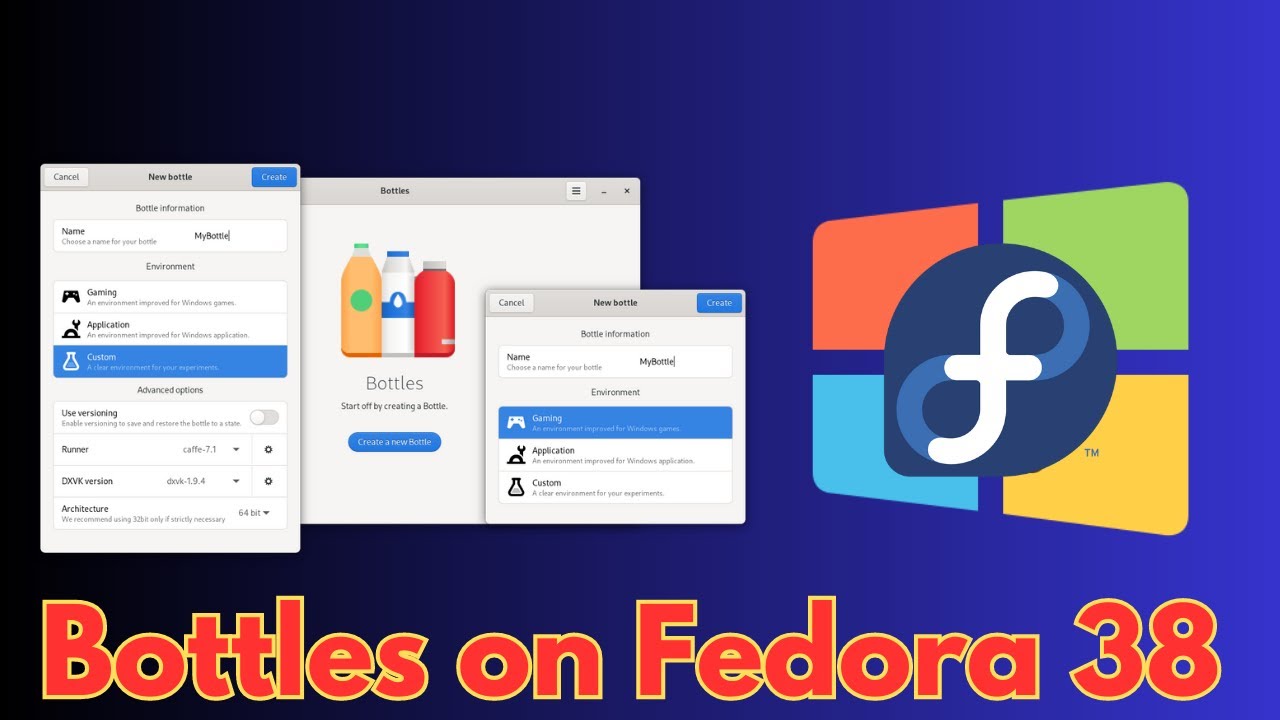 How to Install Bottles on Fedora 38 | Run Windows Apps with Bottles ...