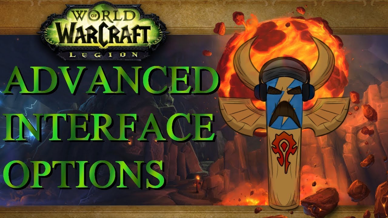 Advanced Interface Options - WOW Addon - YouTube