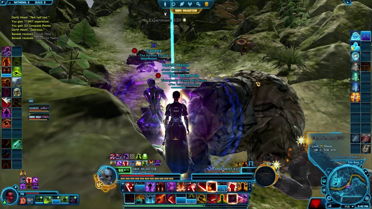 Star Wars - The Old Republic Nathema Companion H2-WF - YouTube