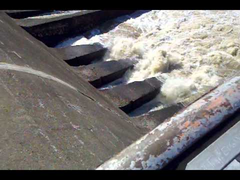 A better view of water rushing out the Dover Dam. - YouTube