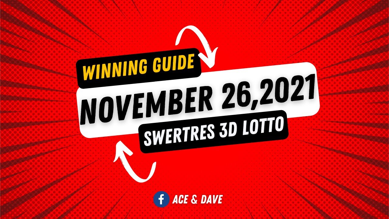 Swertres Winning Guides Today;November 26 2021 - YouTube