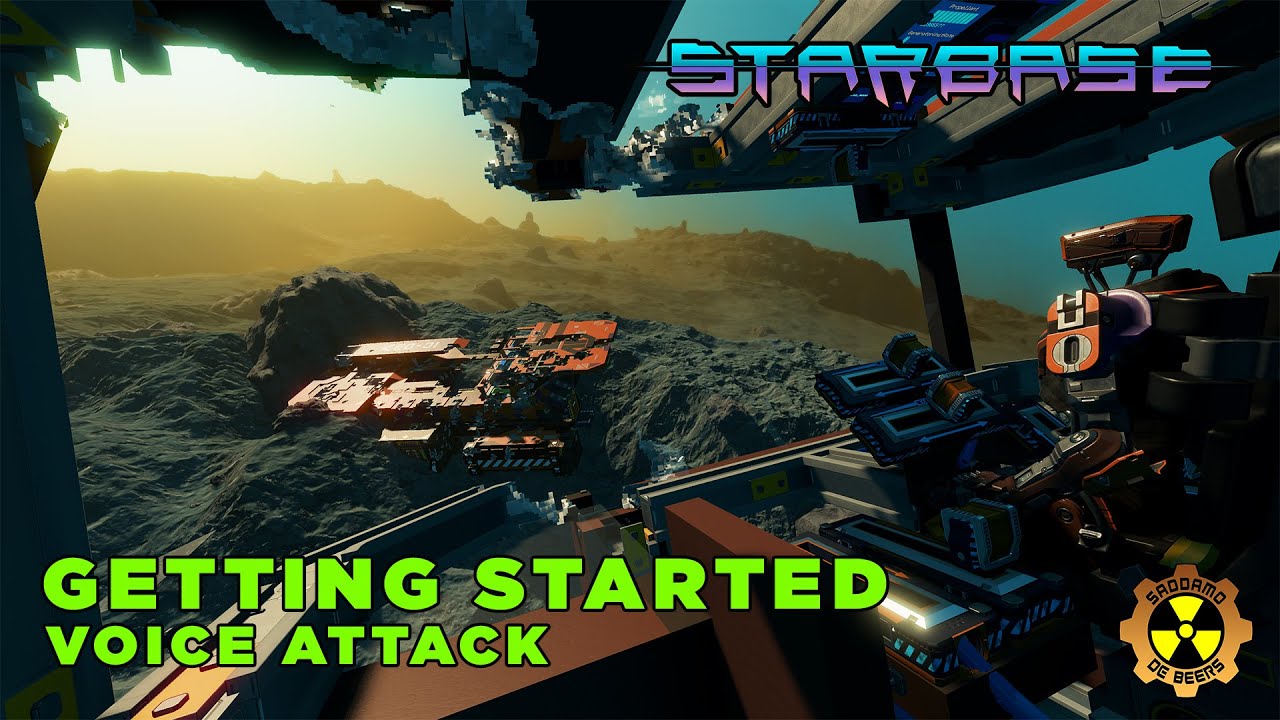 Starbase Gameplay Getting Started Starbase with Voice Attack - YouTube