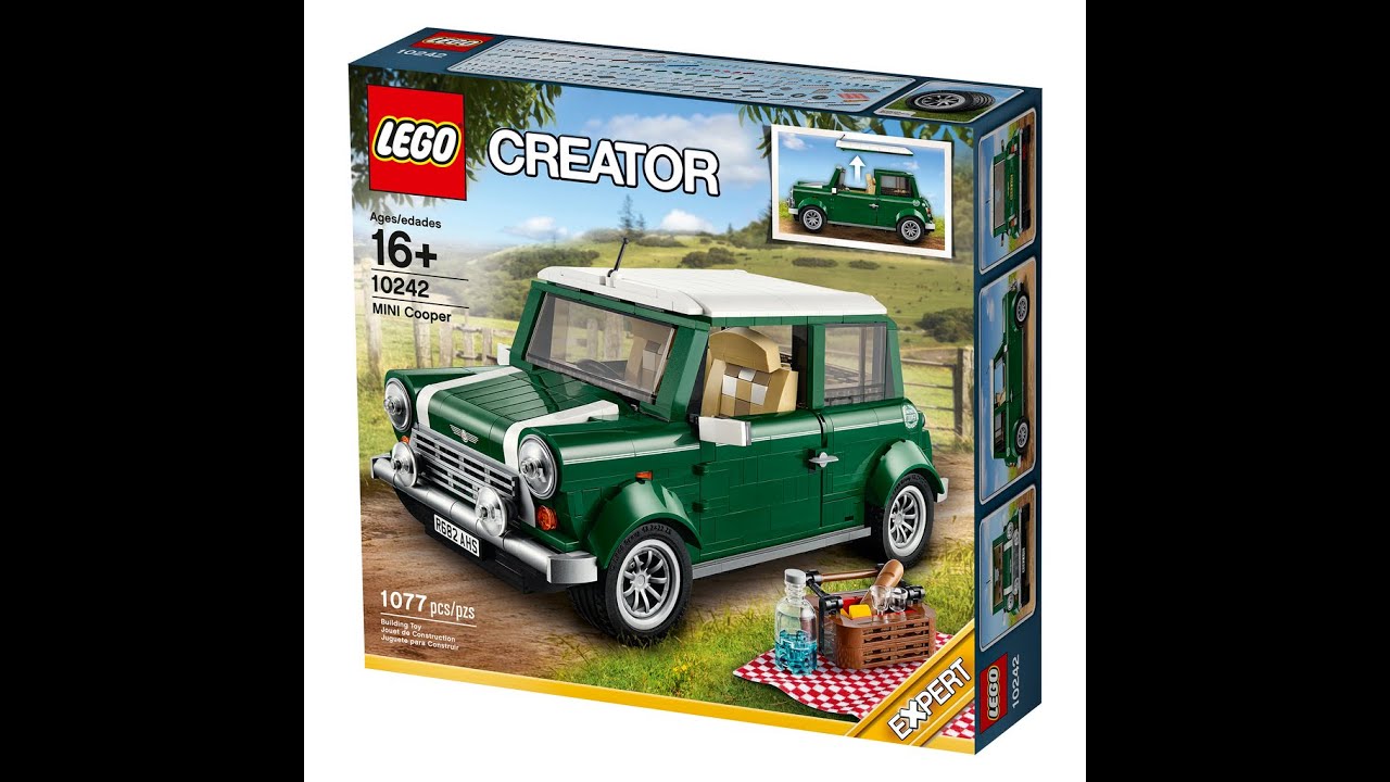Lego Creator Mini Cooper 10242 Build Part 1 - YouTube