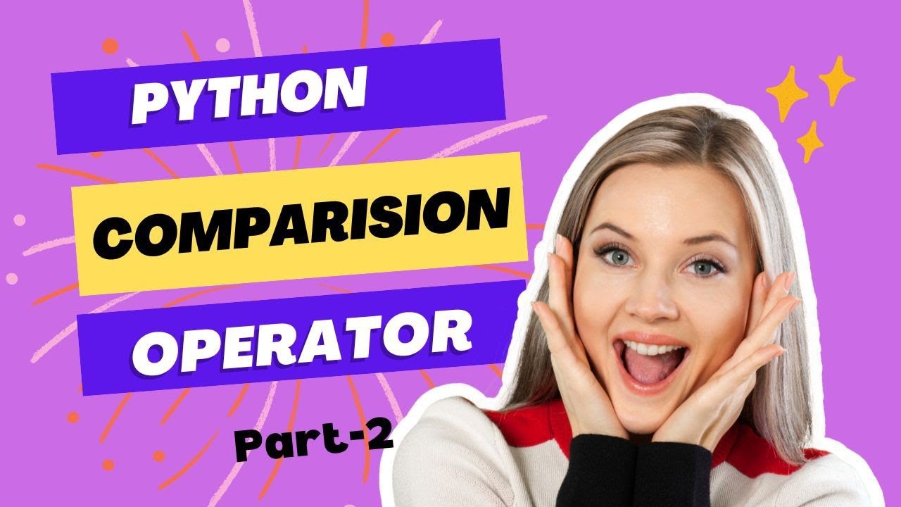 #python comparision operator #hindi #python #datasceince - YouTube