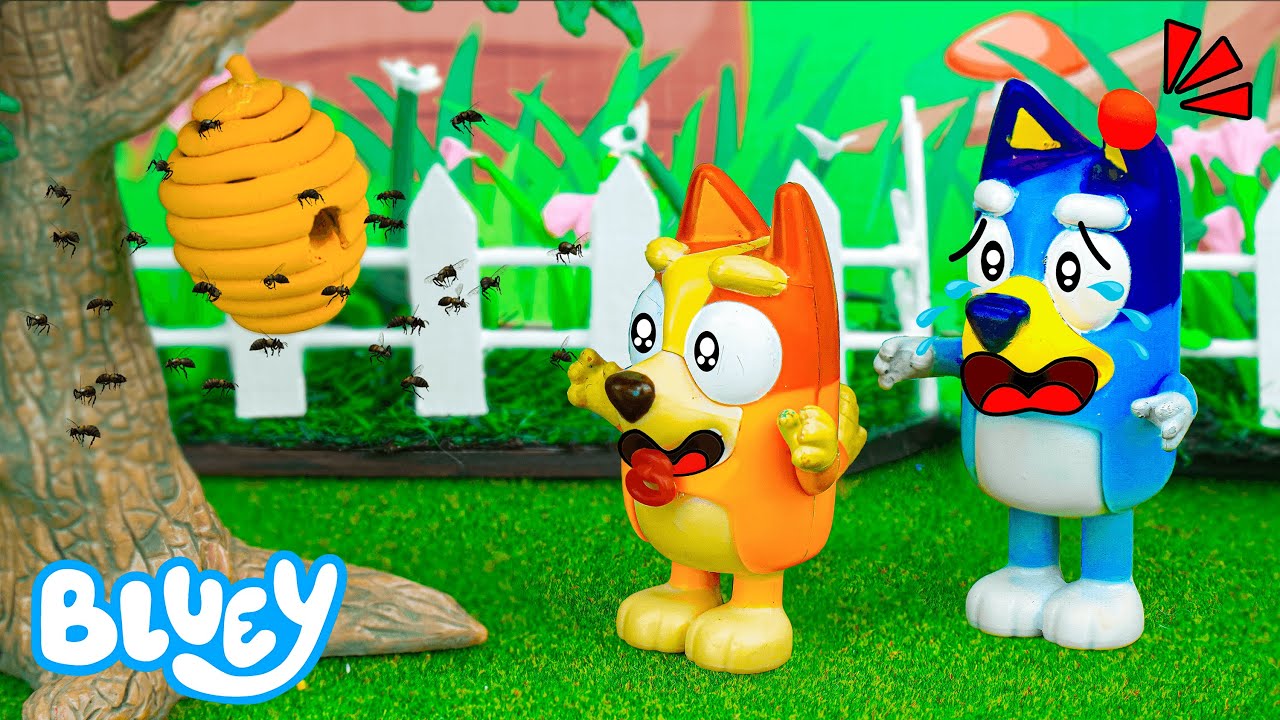 Bluey and Bingo Don't Touch That ! | Safety Rules for Kids | Pretend ...