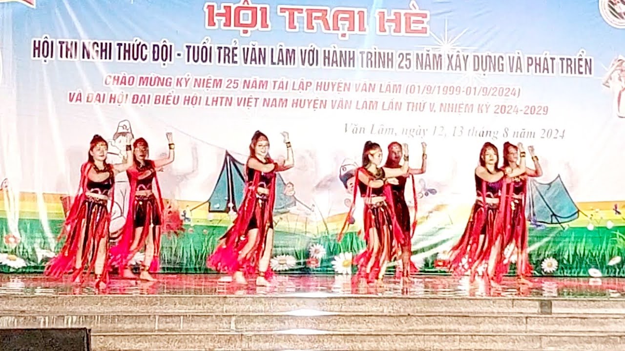 MÚA - CHIỀU LÊN BẢN THƯỢNG - THI HUYỆN VĂN LÂM LIÊN ĐỘI XÃ ĐẠI ĐỒNG ...