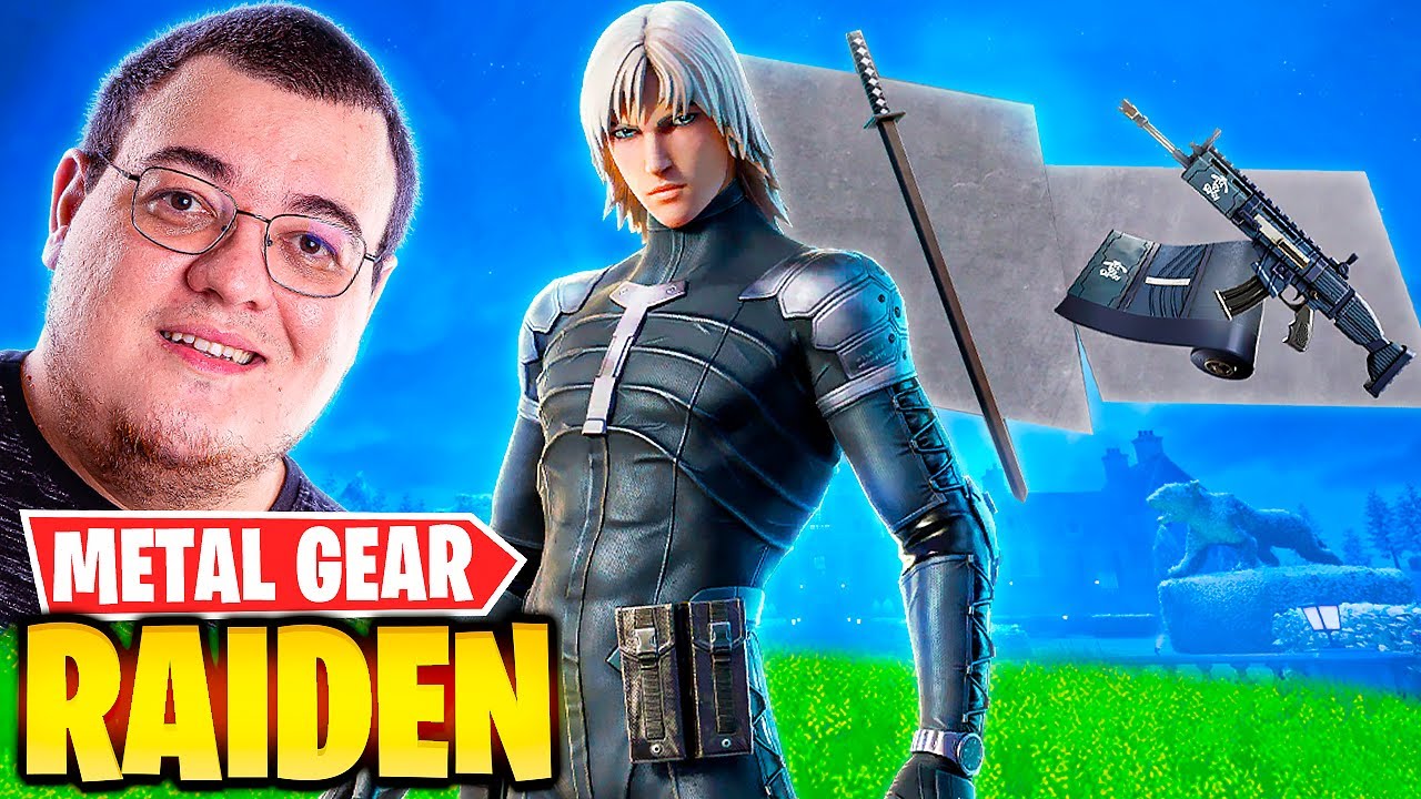 QUE ISSO ?? NOVA SKIN RAIDEN DO METAL GEAR SOLID FORTNITE - YouTube
