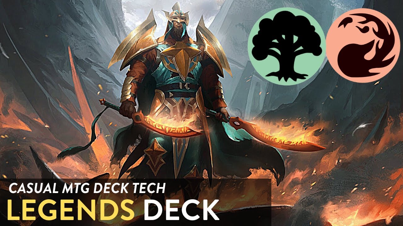 MTG DECK TECH 117: The legends deck / Legendary tribal - YouTube