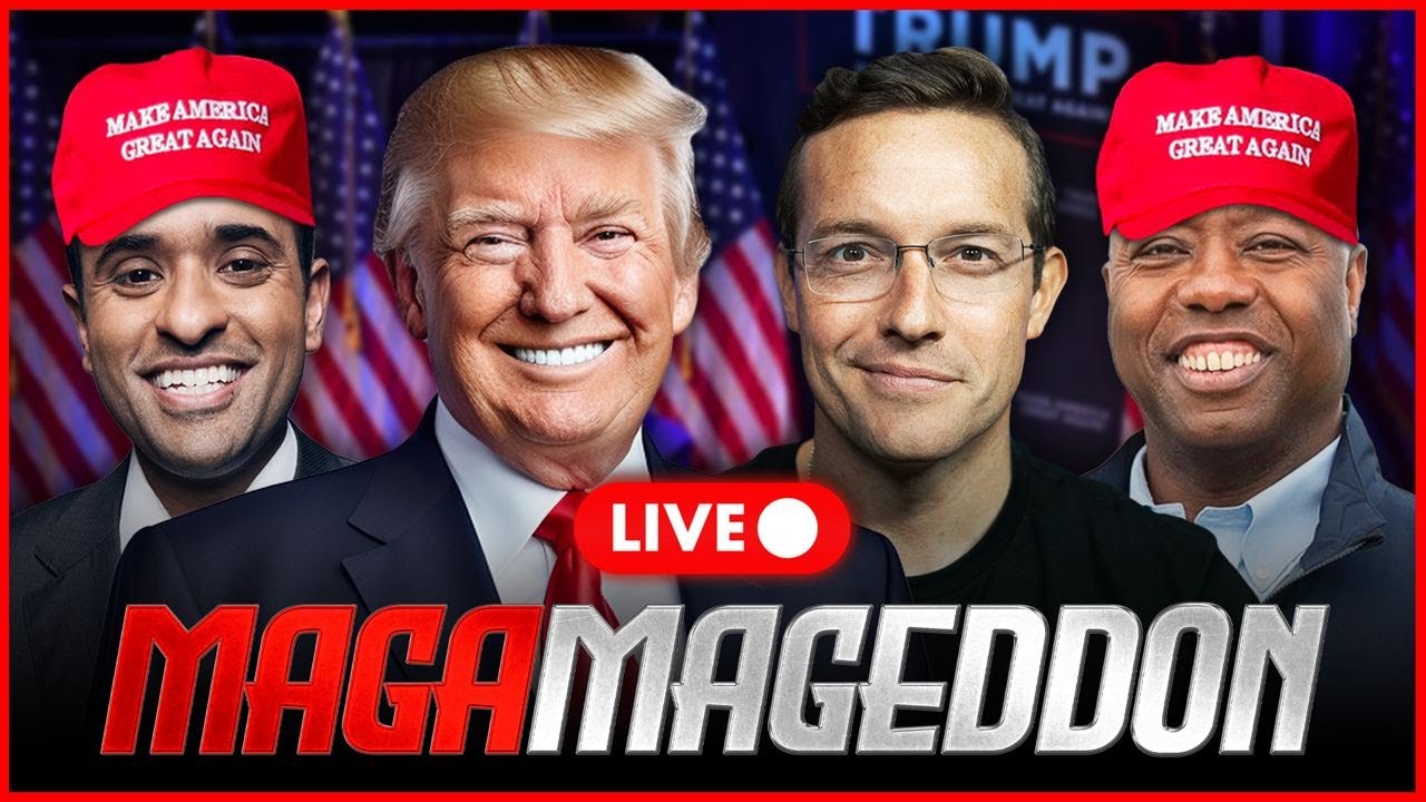 MAGA-MAGEDDON: Vivek, Don Jr, Trump LIVE On-Stage at MAGA Rally Right ...