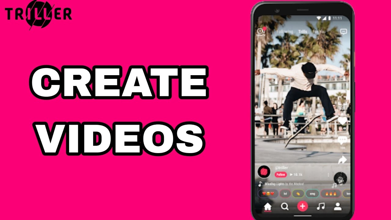 How To Create Videos On Triller App - YouTube